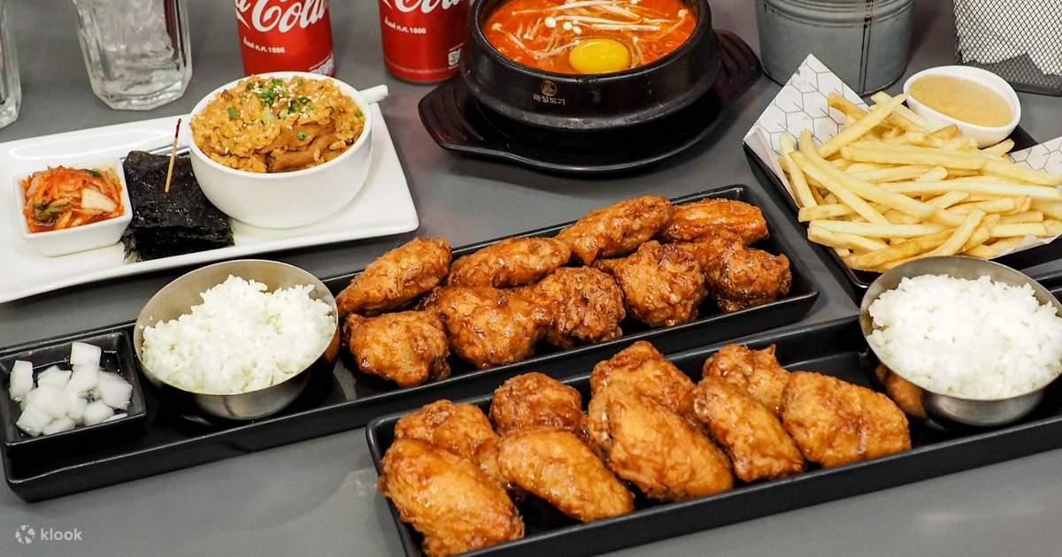 Combo Set for 2-4 at Bonchon Chicken in Bangkok